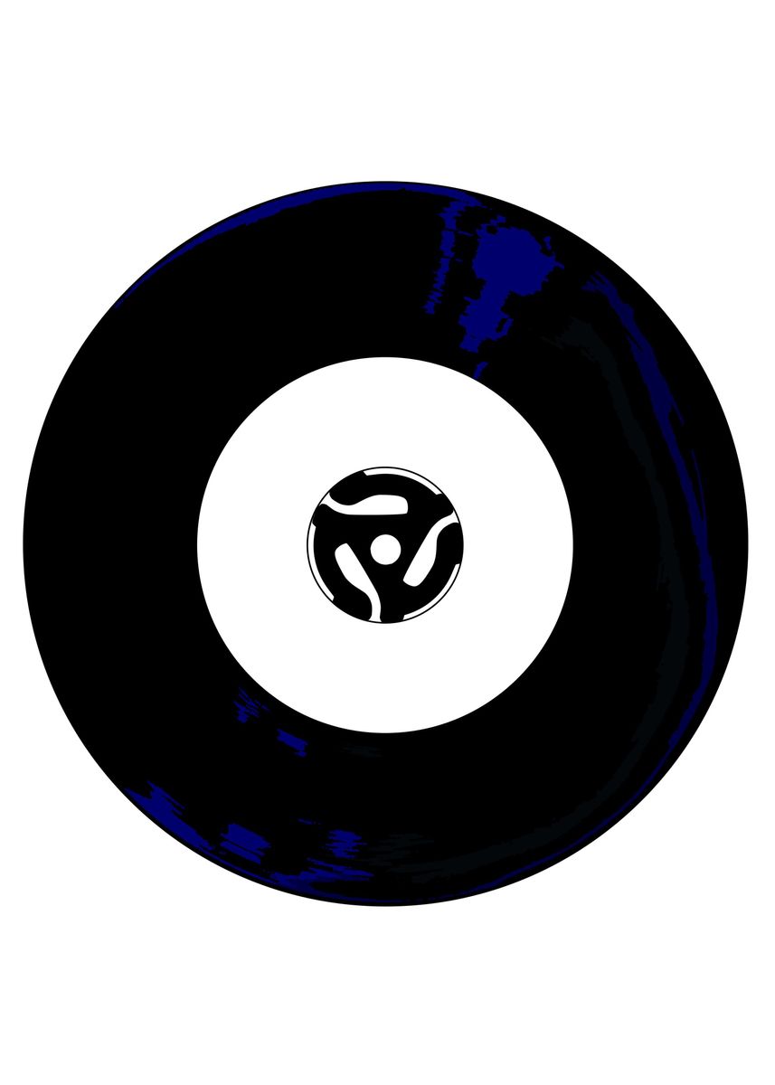 '45 RPM' Poster, picture, metal print, paint by HomeStead Digital ...