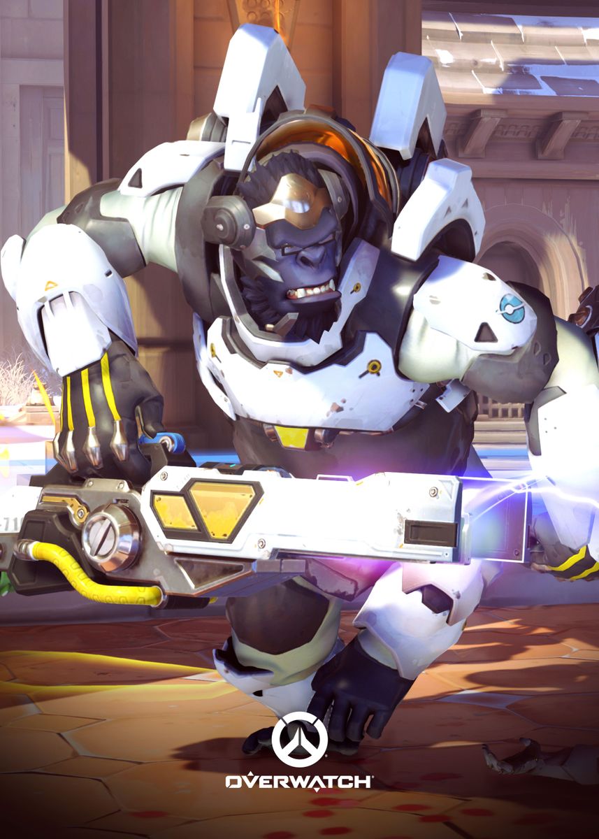 'Winston' Poster, picture, metal print, paint by Overwatch | Displate