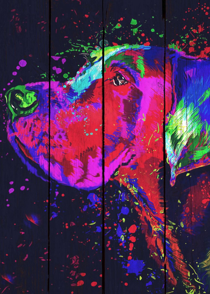 'Dog Great Dane Art' Poster by Dalton Joyce | Displate