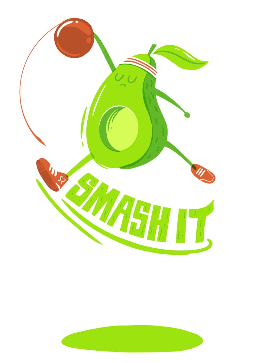 'Smash It' Poster by Mark Harrison | Displate