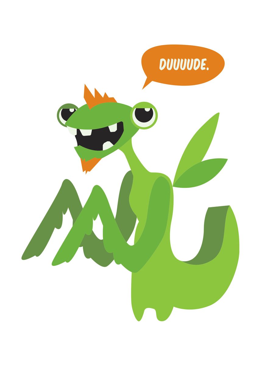 'Duude' Poster by Gab Fernando | Displate