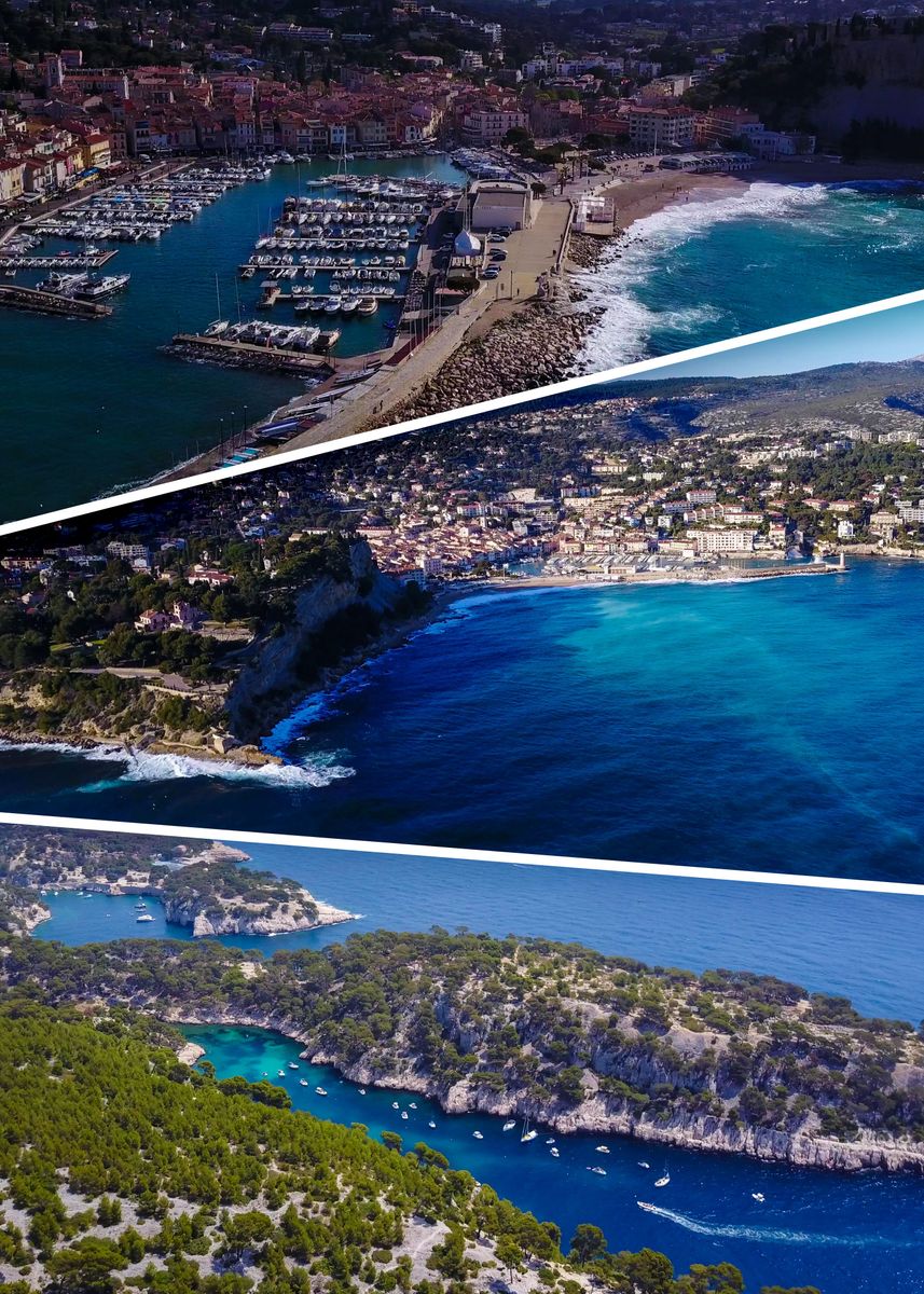 'Cassis France' Poster by Pierre Roux | Displate