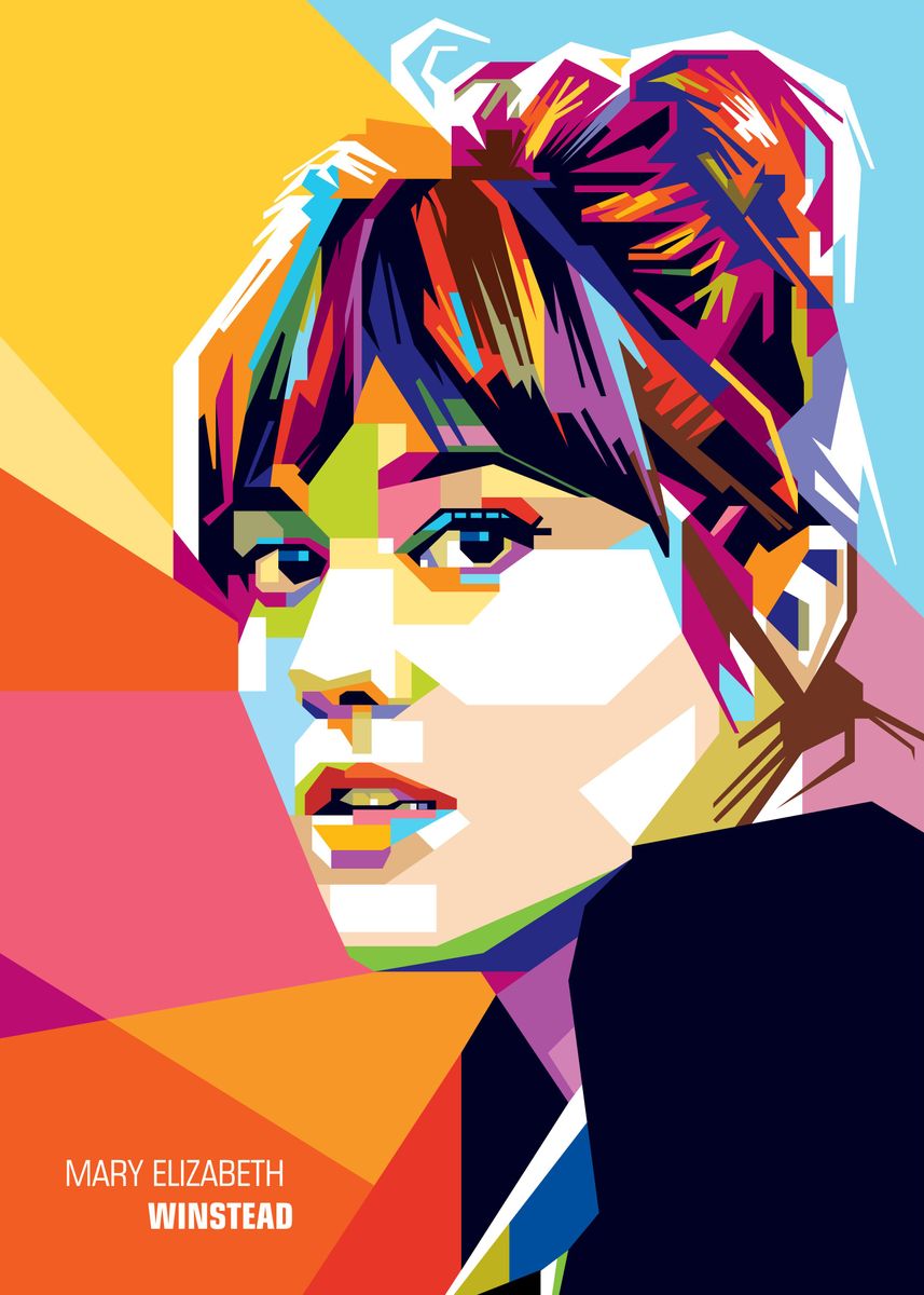 'Mary Elizabeth Winstead' Poster, picture, metal print, paint by ...