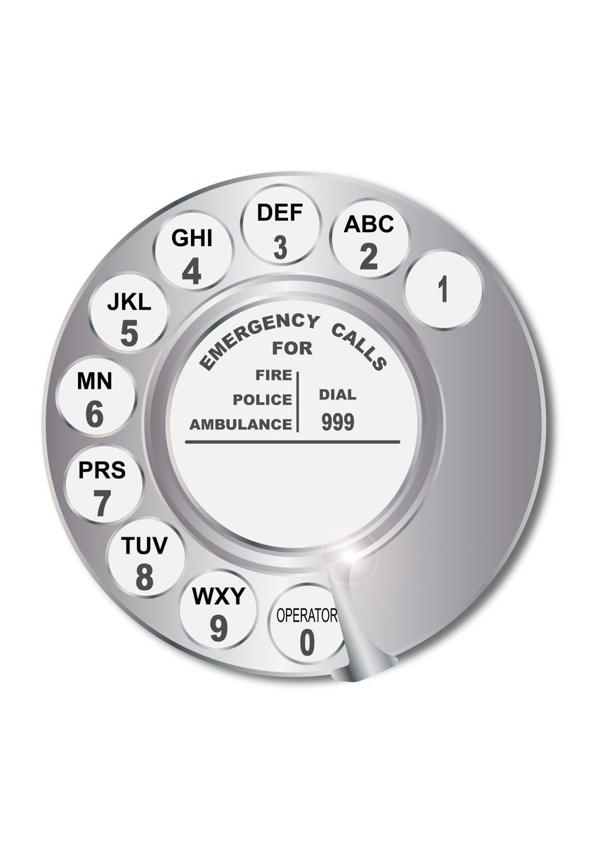 'Old Letter Number Dial' Poster by HomeStead Digital | Displate