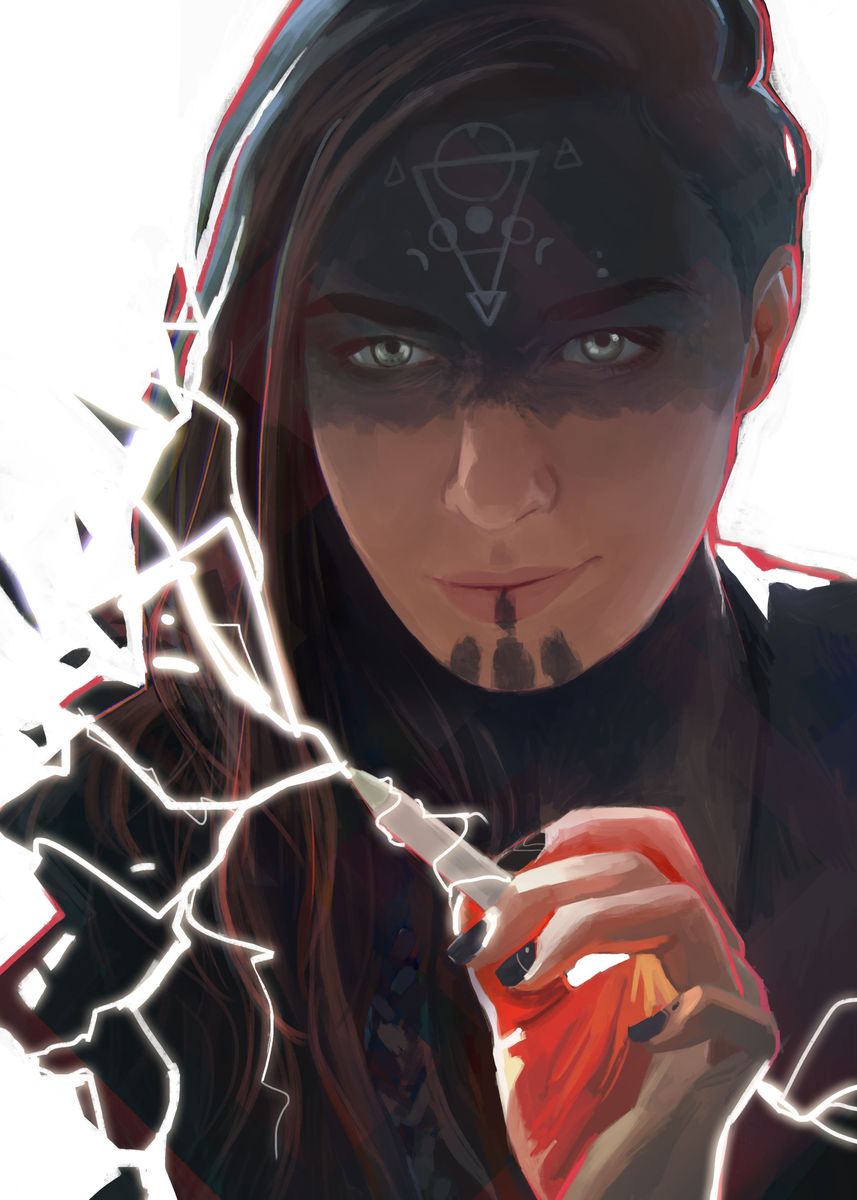 'Voodoo Artist' Poster by huhwn | Displate