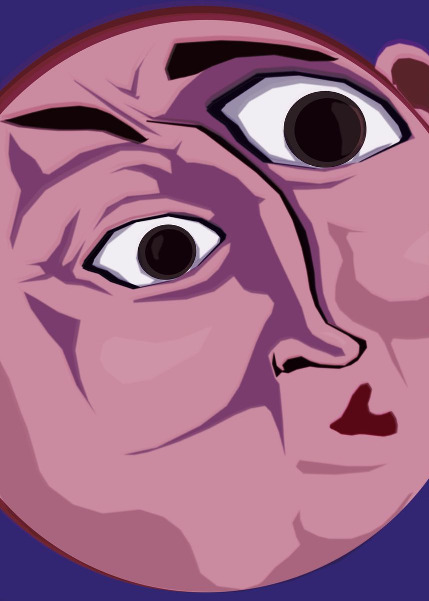 'First as farce' Poster by Niklas von Orgies | Displate