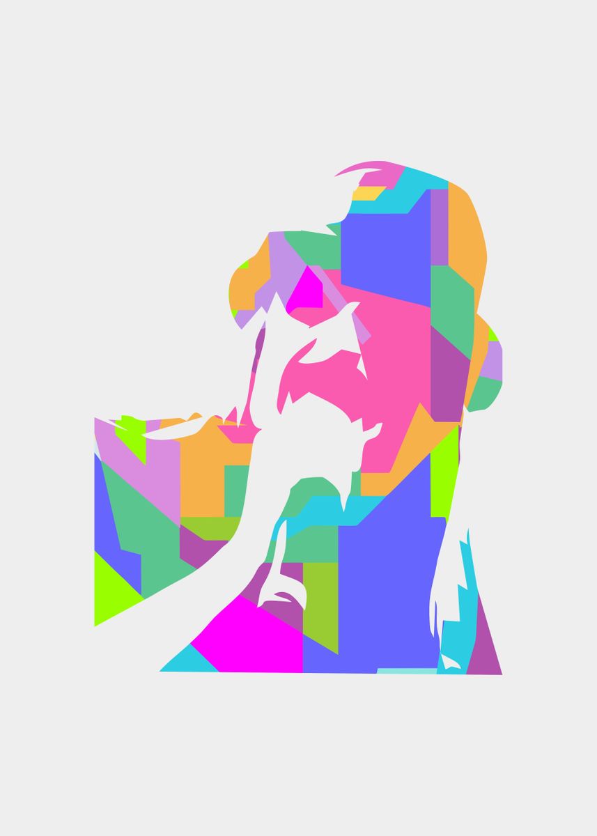 'Kid Rock 1 Pop Art' Poster by Ahmad Nusyirwan | Displate