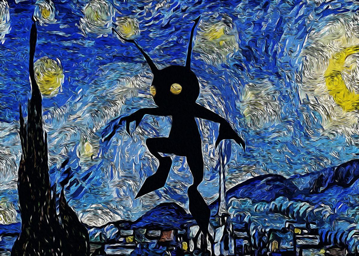 'Van shadow' Poster by Freak Creator | Displate