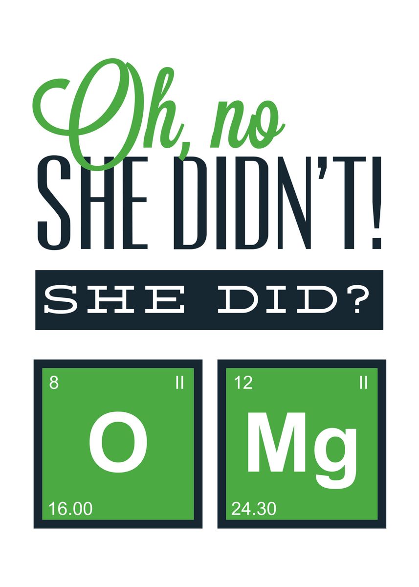 'OMG' Poster, picture, metal print, paint by Gab Fernando | Displate