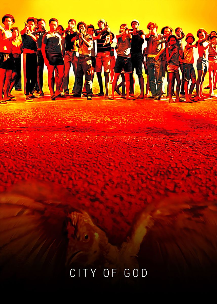 'City of God 2002' Poster, picture, metal print, paint by SeeMyArt ...