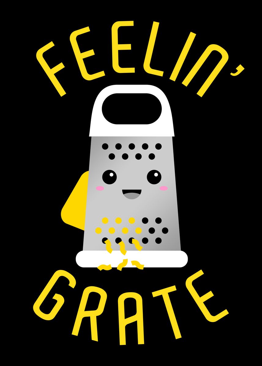 'Feeling Grate' Poster, picture, metal print, paint by emodist creates ...