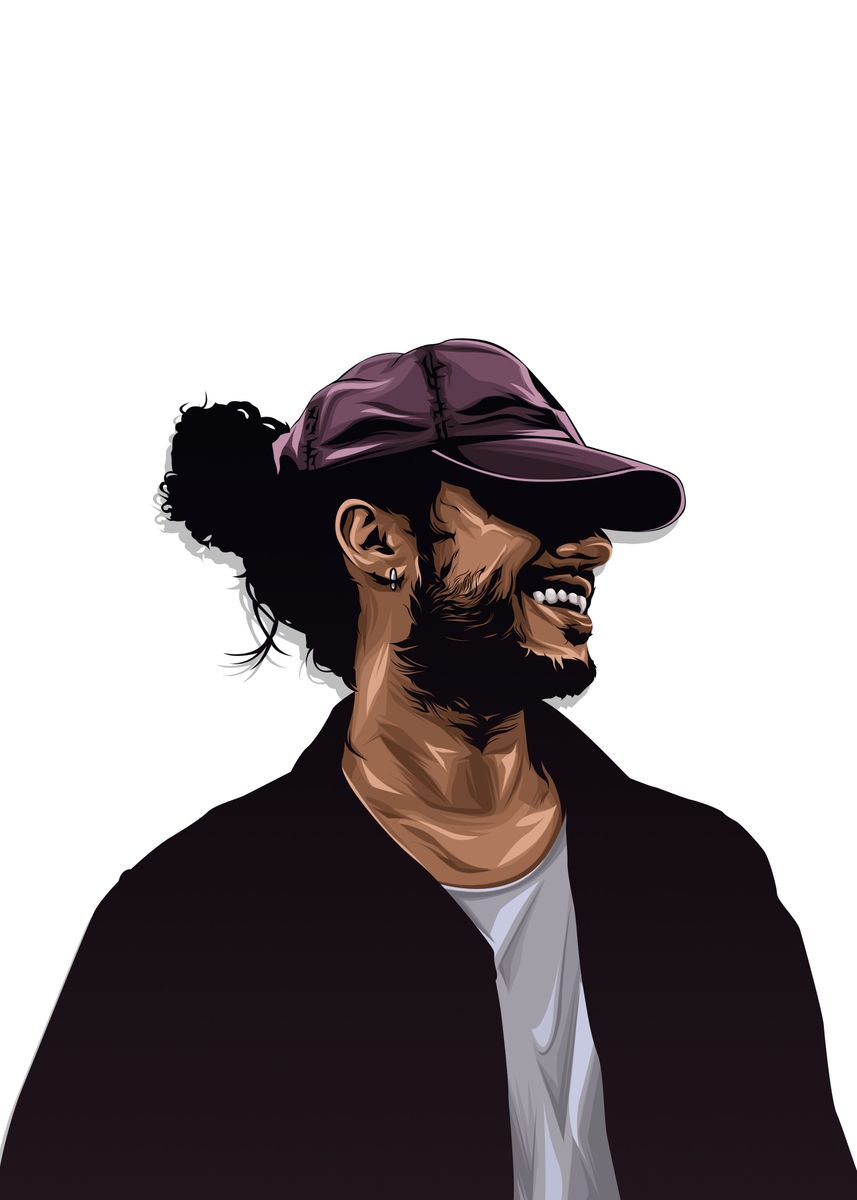 'RUSS WHITE' Poster, picture, metal print, paint by Erlan Quiambao ...