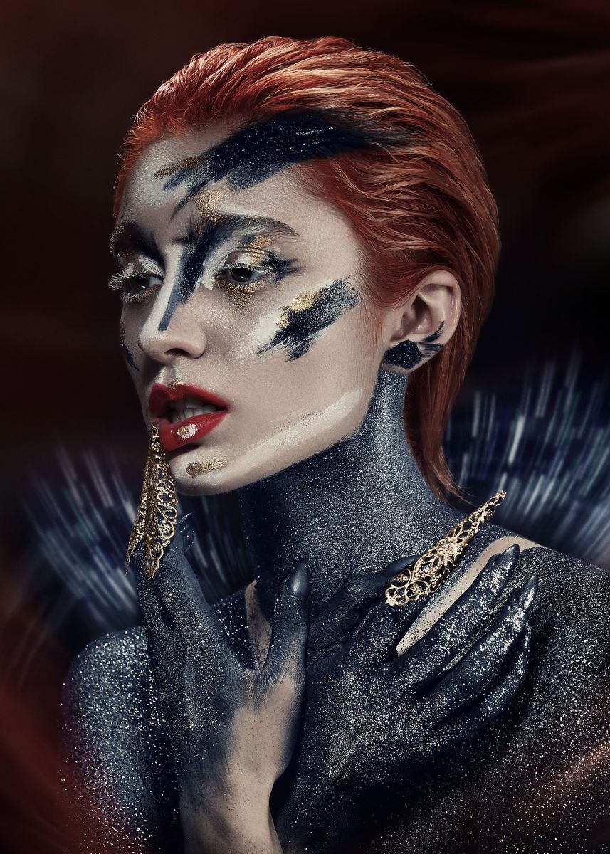 'Cosmic Princess' Poster, picture, metal print, paint by Max Solve ...