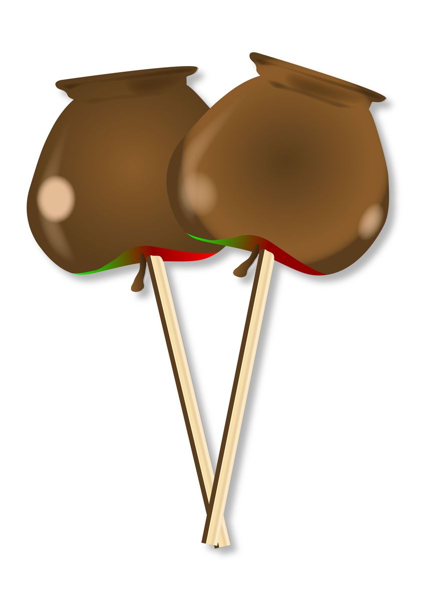 'Toffee Apples' Poster, picture, metal print, paint by HomeStead ...