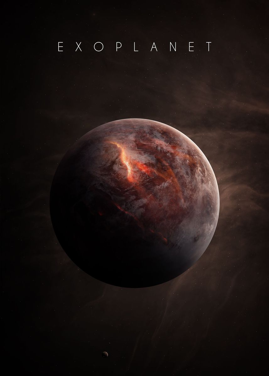 'Exoplanet' Poster by DOA | Displate