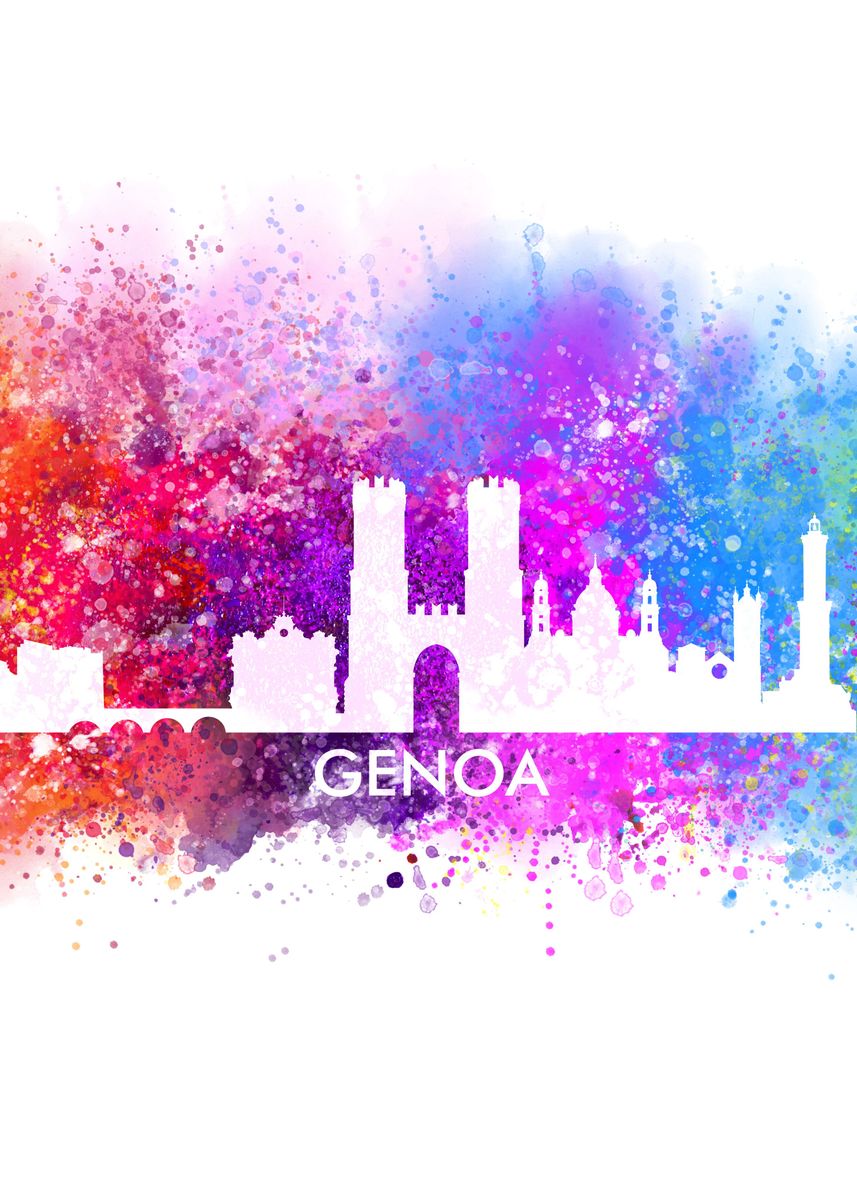 'Genoa' Poster by Project X | Displate