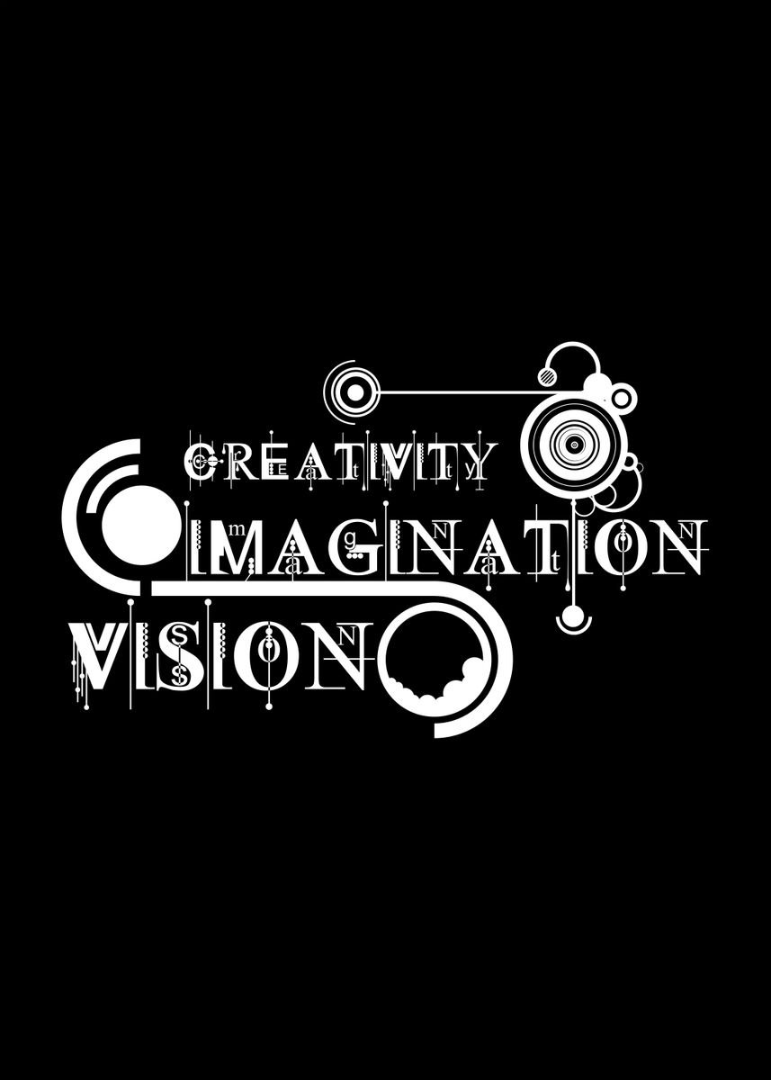 'Creativity Imagination' Poster by Art Ofphotos | Displate