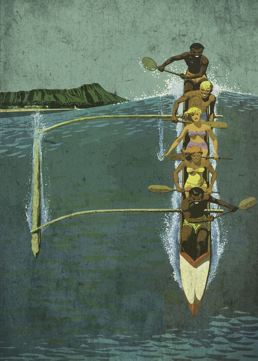 'Retro Vintage Travel' Poster by Don Shop | Displate