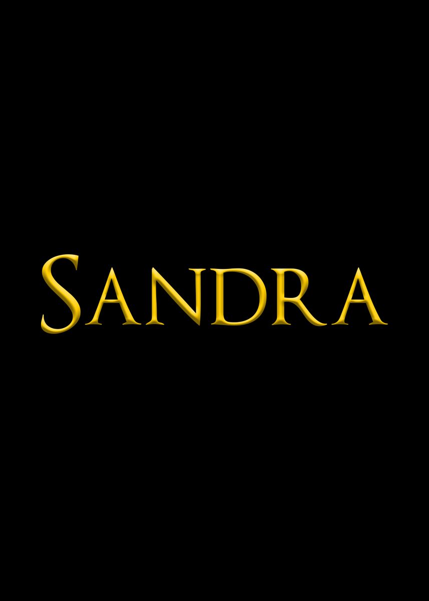 'Sandra' Poster, picture, metal print, paint by Art Ofphotos | Displate