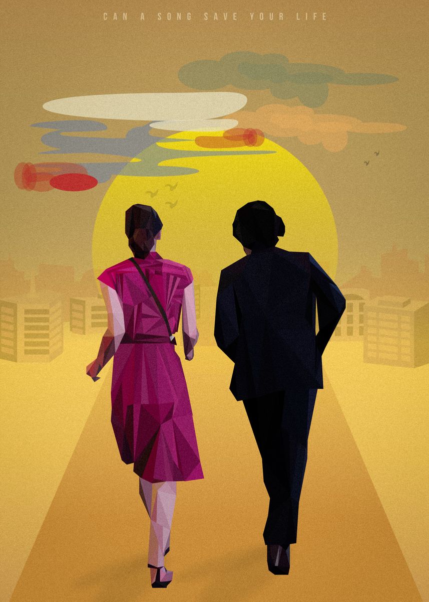 'Begin Again' Poster, picture, metal print, paint by Osamazone | Displate