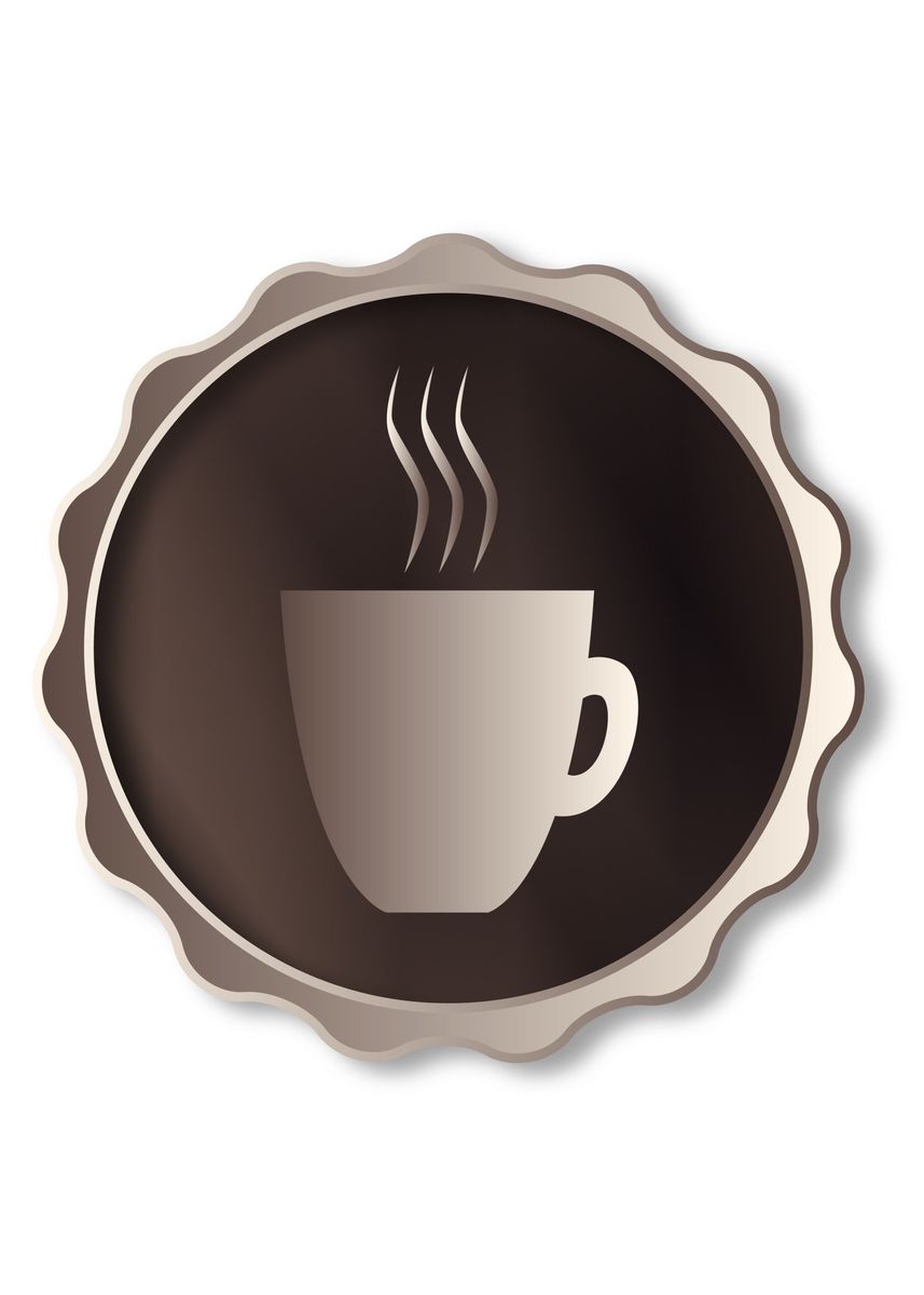 'Coffee Sign' Poster by HomeStead Digital | Displate