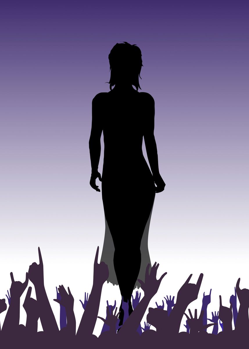 'Catwalk' Poster, picture, metal print, paint by HomeStead Digital ...