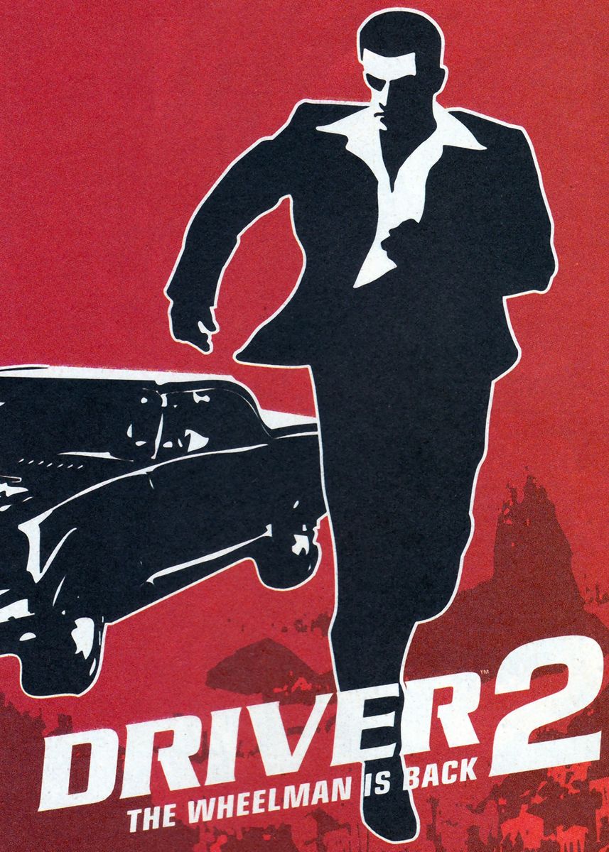 'Driver 2 Wheelman' Poster, picture, metal print, paint by KyomaArt ...