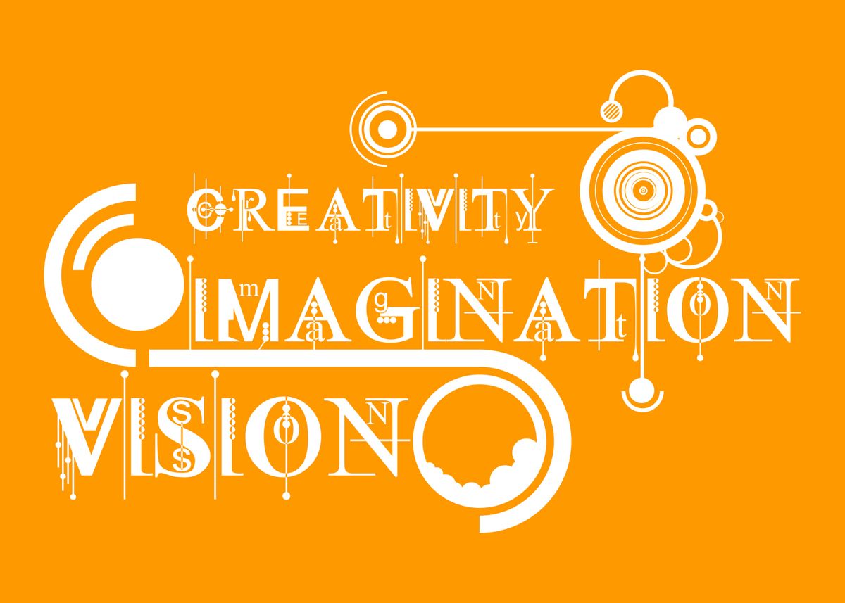 'Creativity Imagination' Poster by Art Ofphotos | Displate