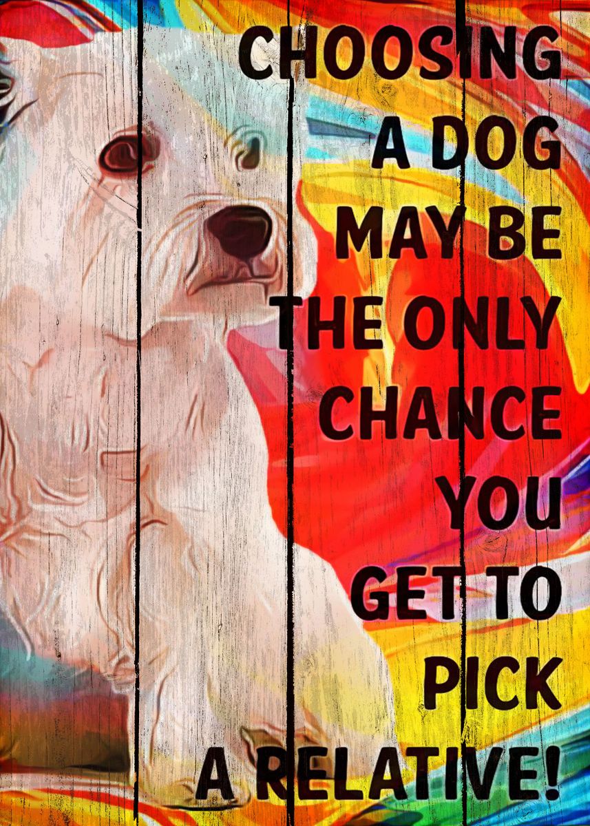 'Westie' Poster, picture, metal print, paint by Nick Cournoyer | Displate