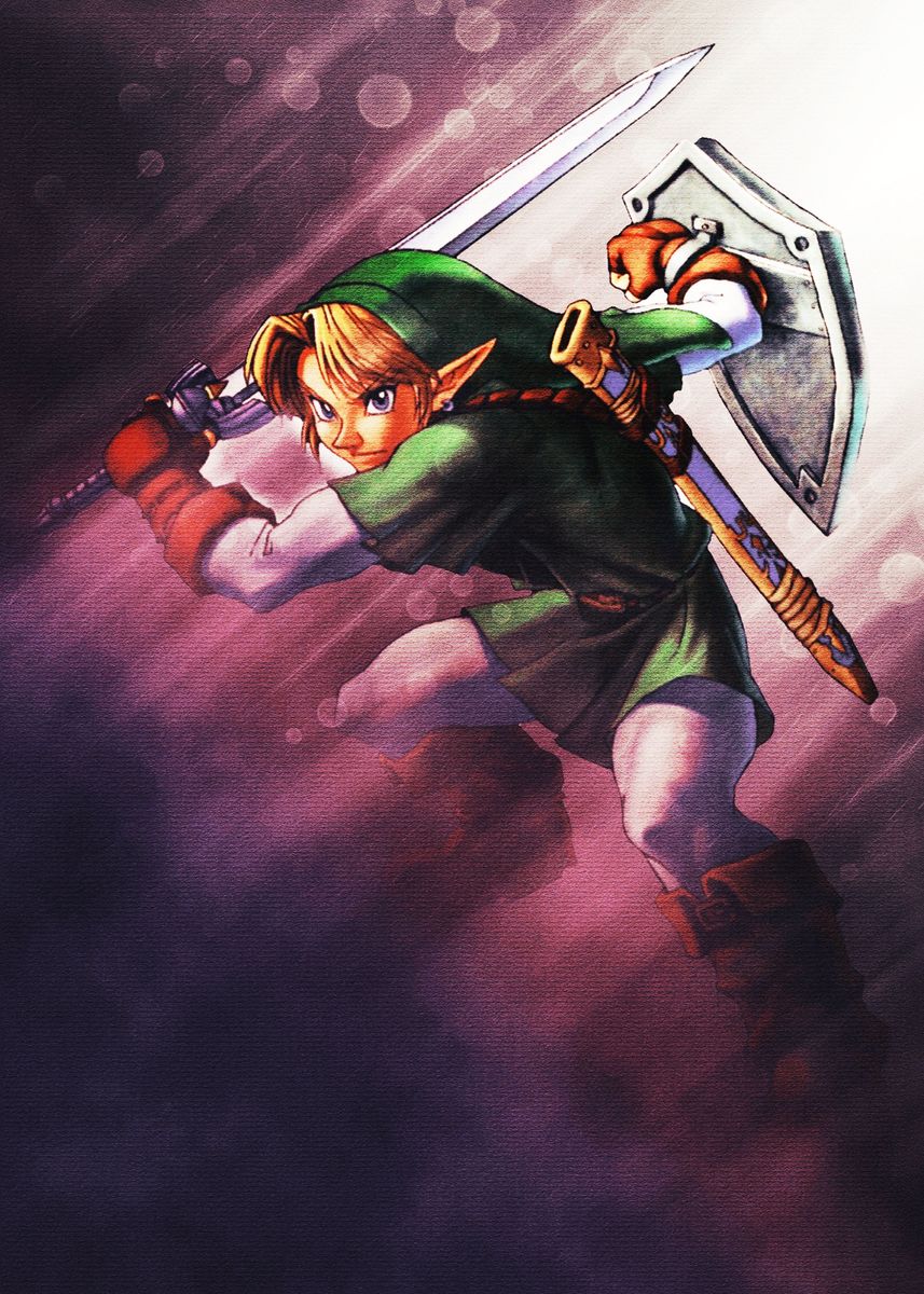 'Link II' Poster, picture, metal print, paint by Muhammad Irsan | Displate