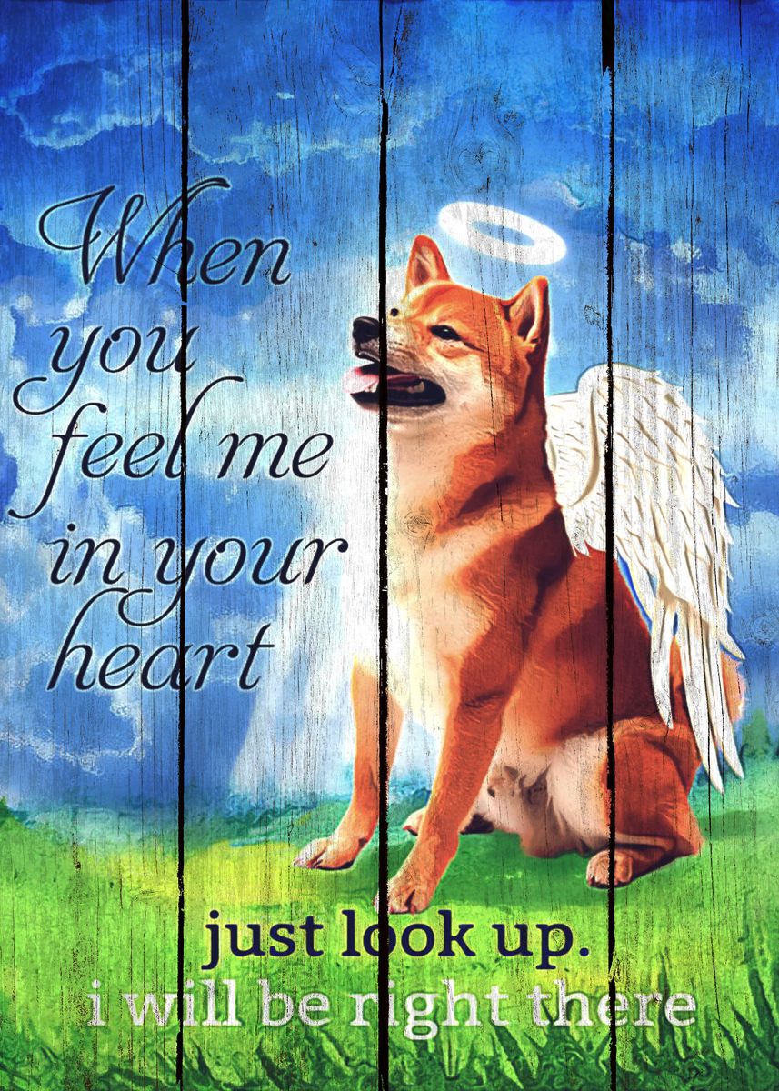 'Dog Art' Poster, picture, metal print, paint by Nick Cournoyer | Displate