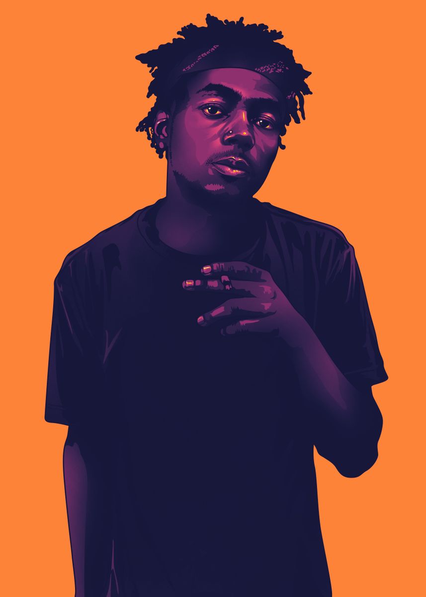 'JID' Poster, picture, metal print, paint by Marjun Lazarte | Displate