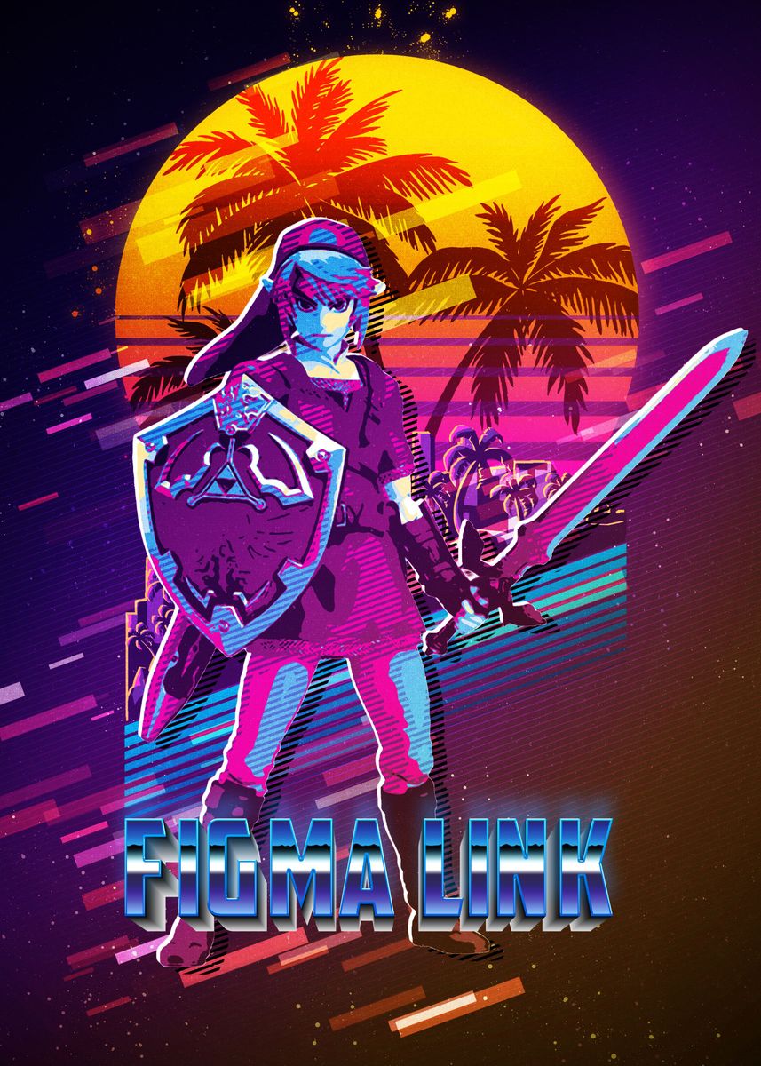 ' Figma Link' Poster, picture, metal print, paint by The Poster | Displate