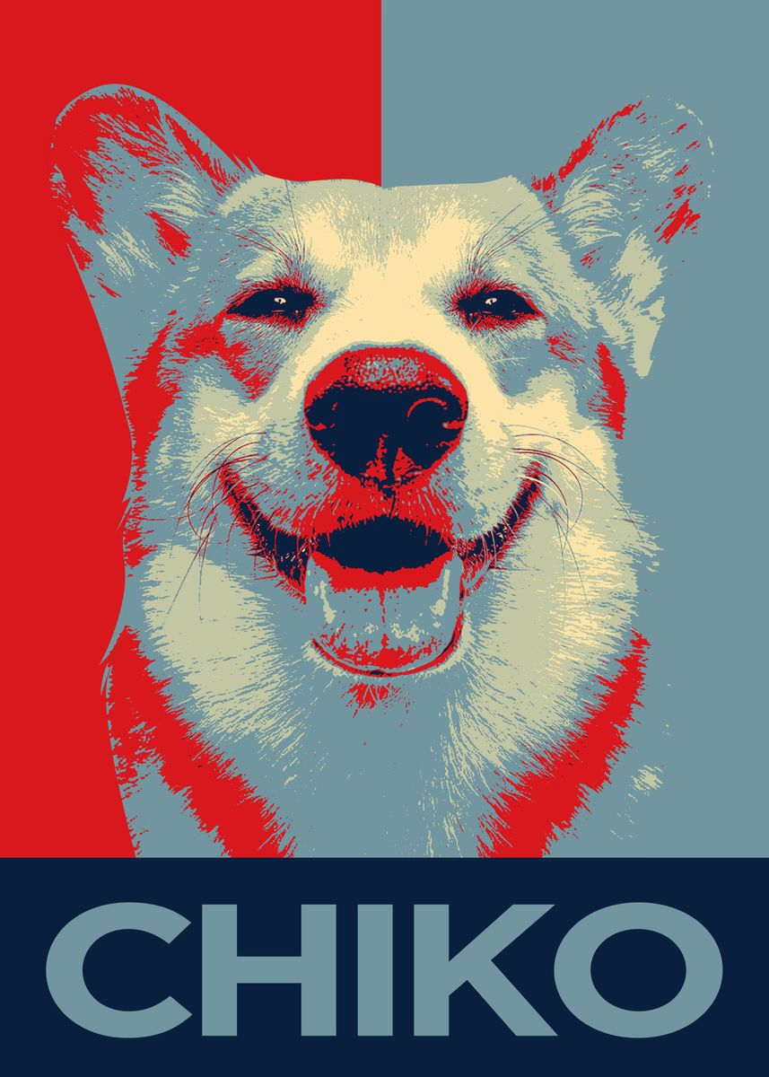 'chiko pet hopestyle' Poster, picture, metal print, paint by Ridwanart ...