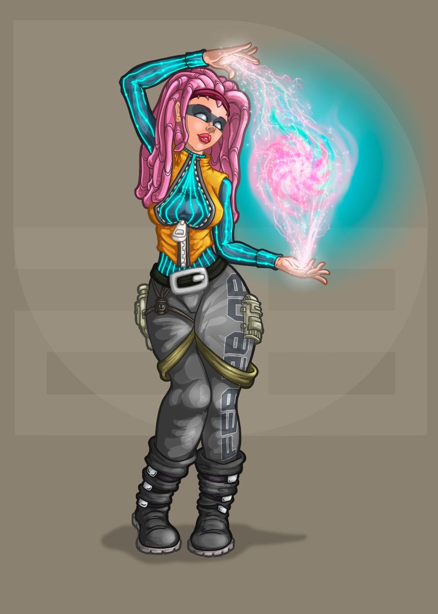 'Light Girl' Poster, picture, metal print, paint by Carlos Aguirre ...