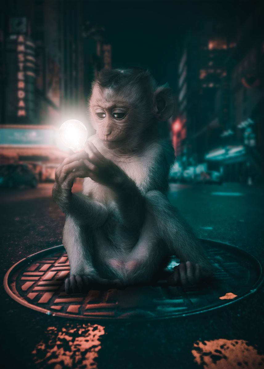 'when the lights turn on' Poster by n3umann lukas | Displate