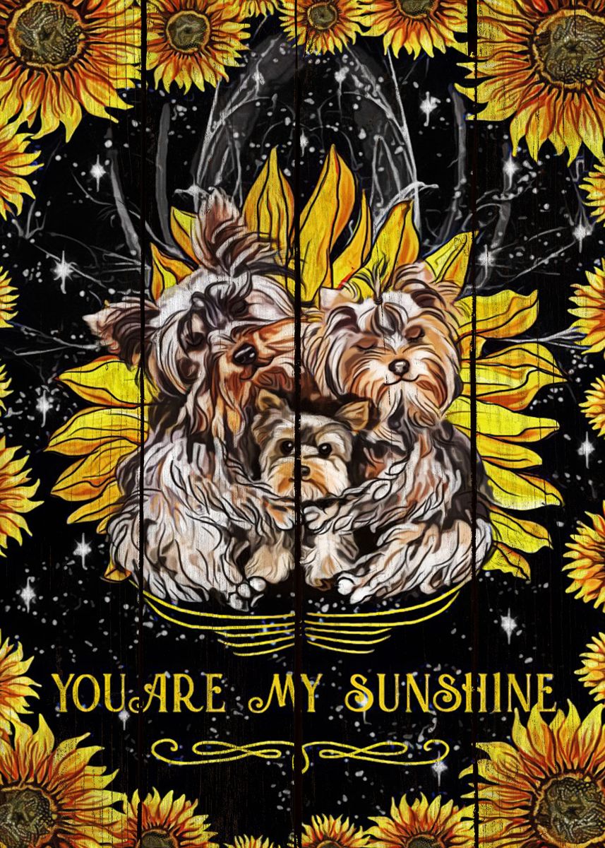 'Yorkshire Terrier' Poster by Nick Cournoyer | Displate