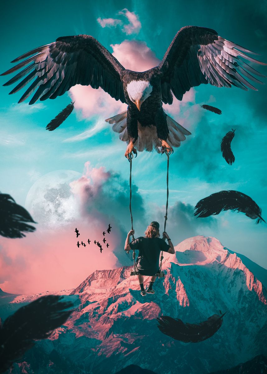 'alternative airplane' Poster by n3umann lukas | Displate