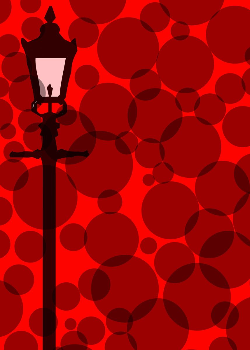 'Gaslight Background' Poster, picture, metal print, paint by HomeStead ...