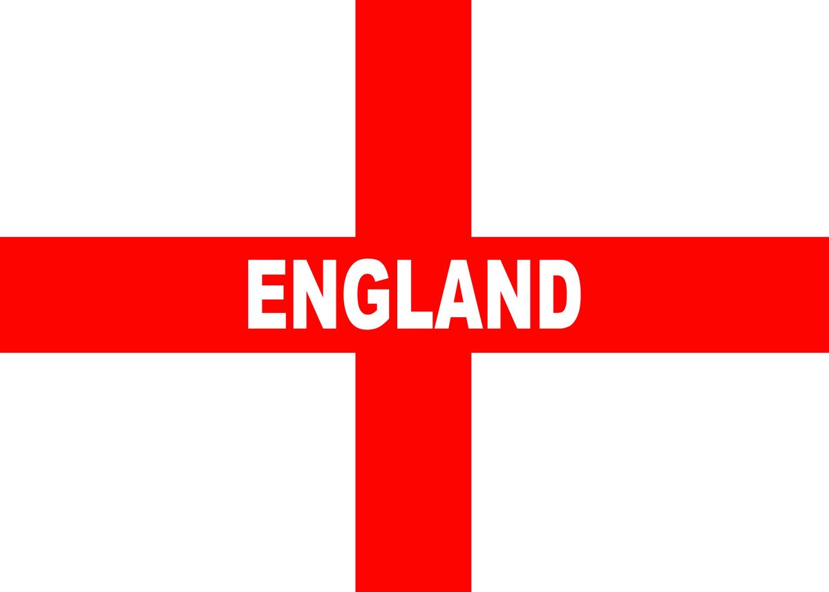 'Flag of England' Poster by HomeStead Digital | Displate
