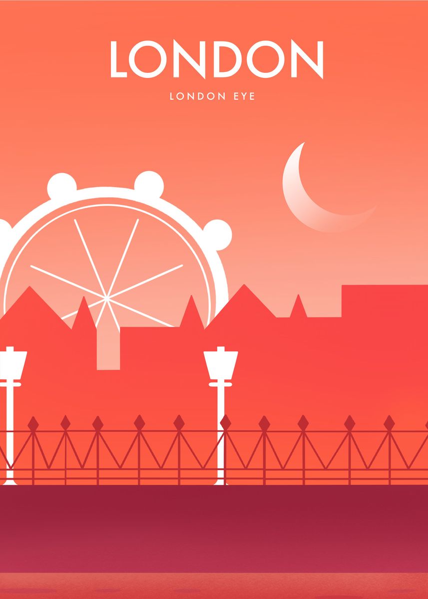 'London' Poster by Giovanni Poccatutte | Displate