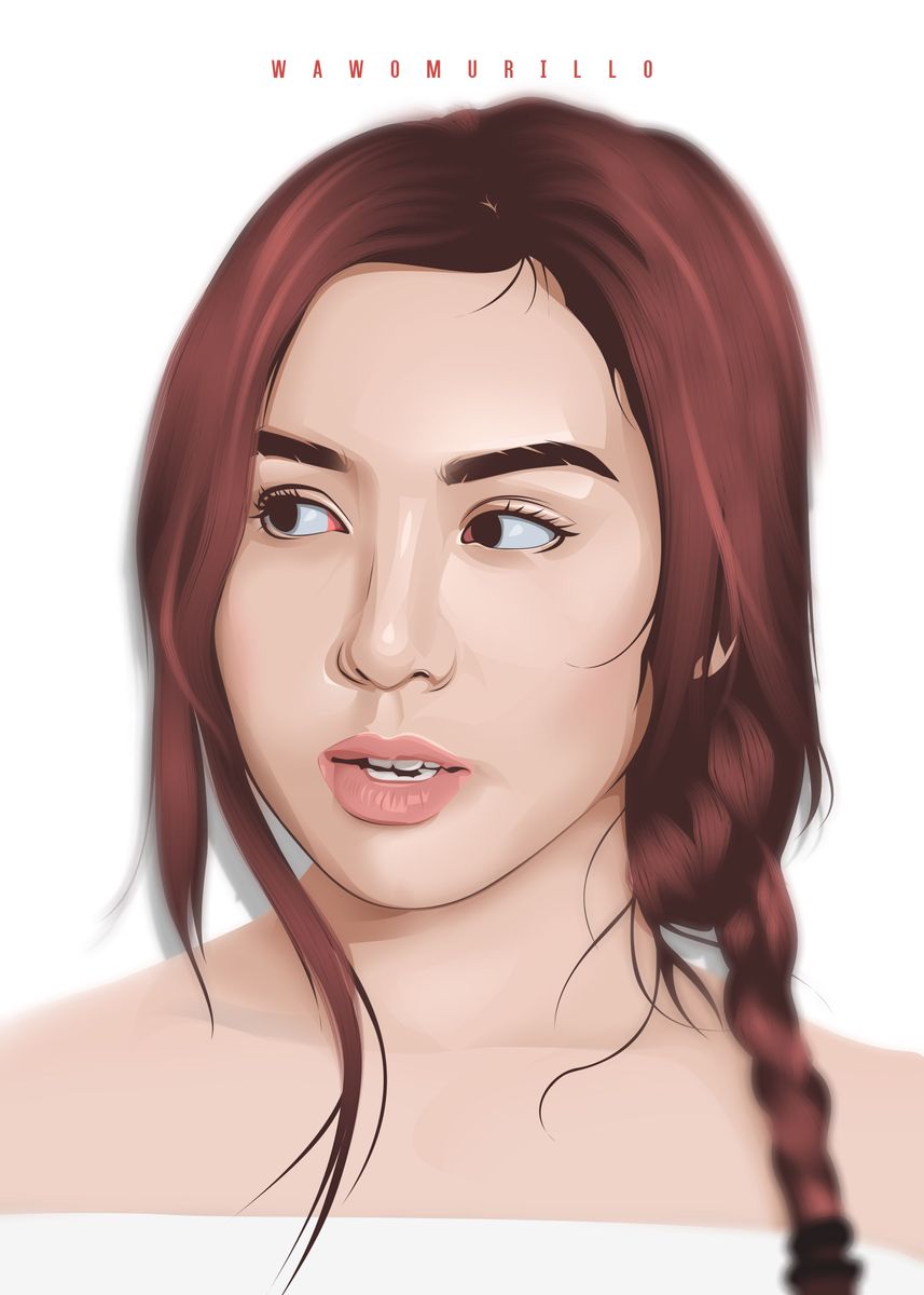 'Kyline Alcantara' Poster by Wawo Murillo | Displate
