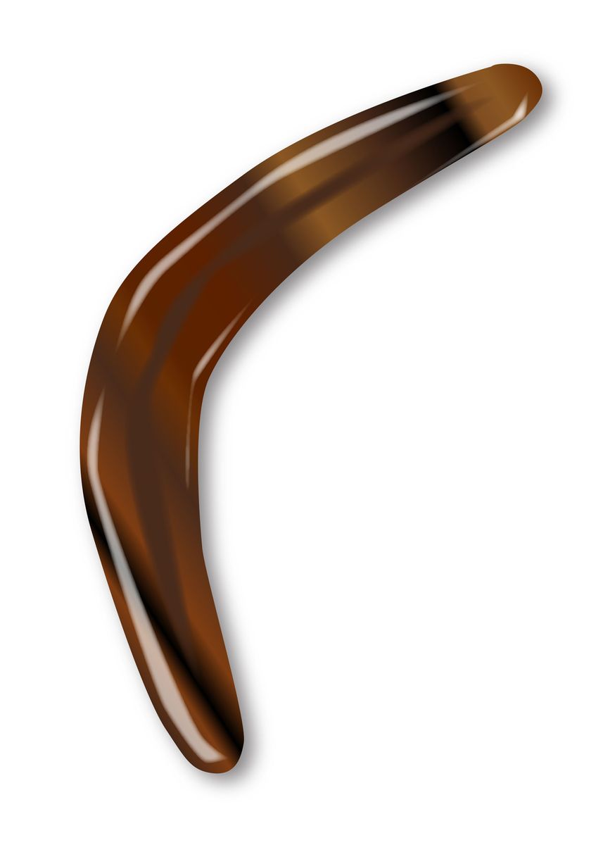 'Boomerang' Poster by HomeStead Digital | Displate