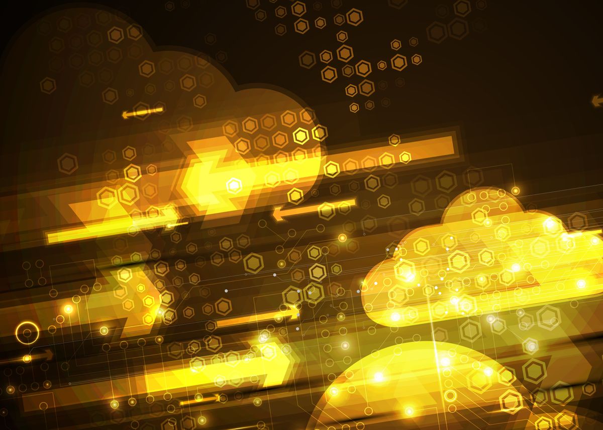 'cloud technology' Poster by Vs 1489 | Displate