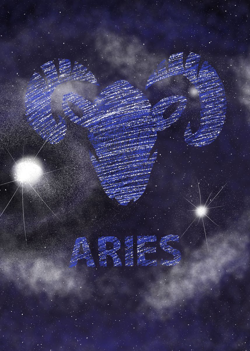 'ARIES' Poster by Carlos Pereira | Displate