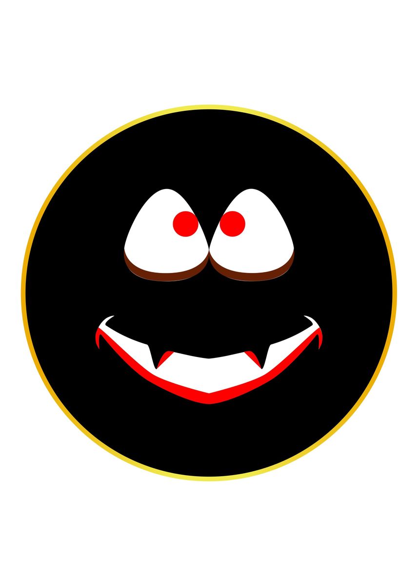 'Jack O Lantern Smiley' Poster by HomeStead Digital | Displate
