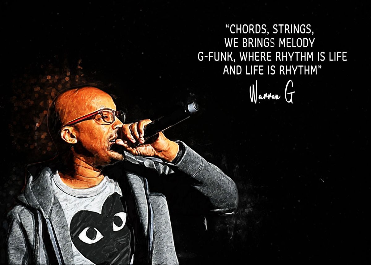 'Warren G' Poster by SA KE | Displate