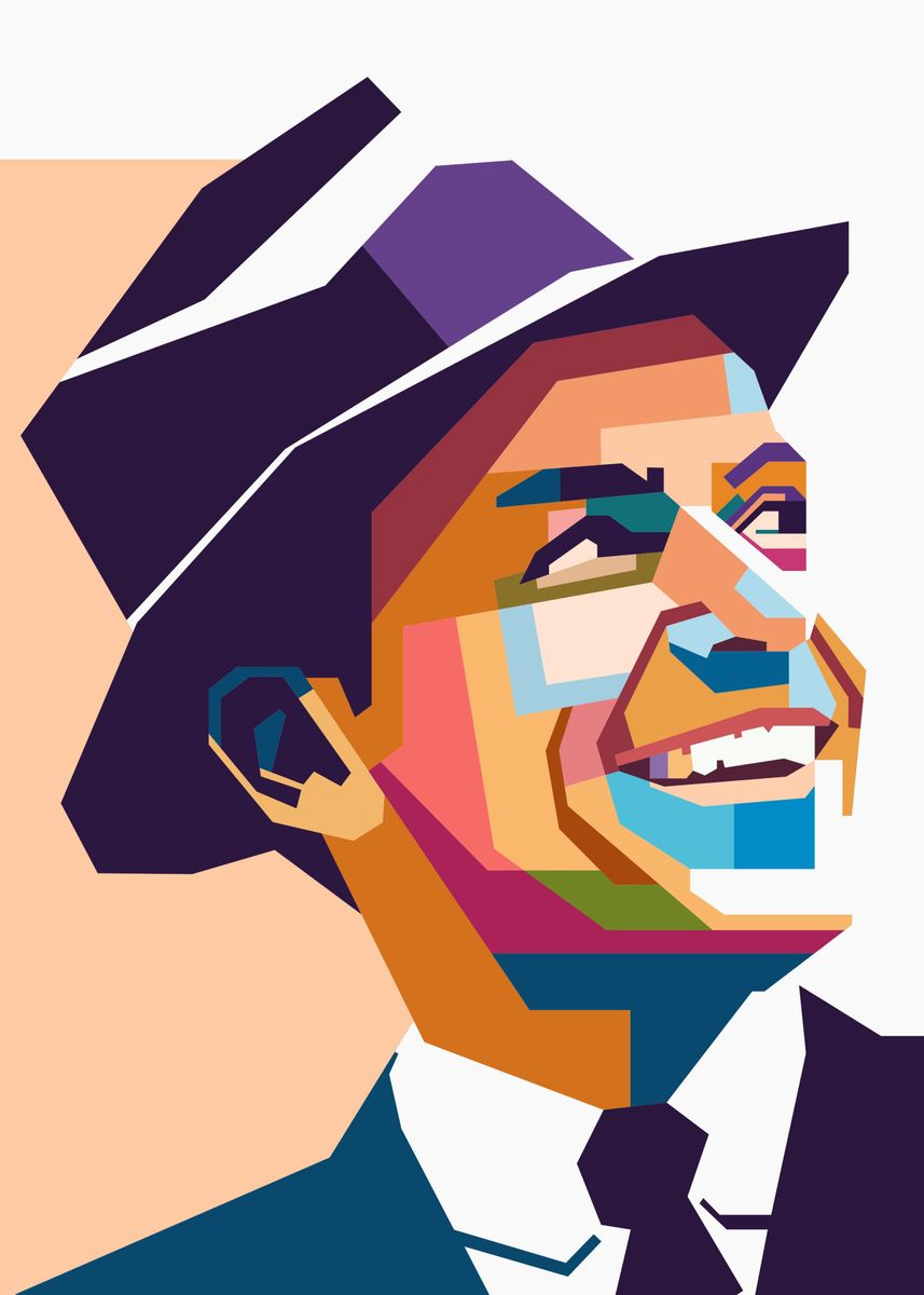 'Frank Sinatra' Poster, picture, metal print, paint by Poernama Sahroe ...