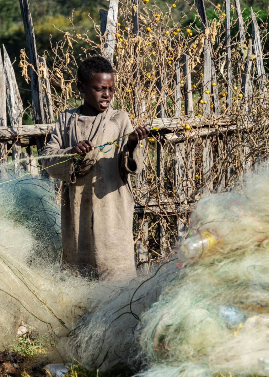 'fisher boy' Poster by alex neumayer | Displate