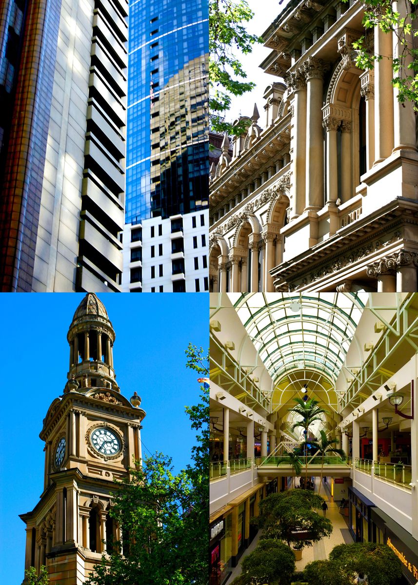 'ARCHITECTURE 1' Poster, picture, metal print, paint by Shane Fogarty ...